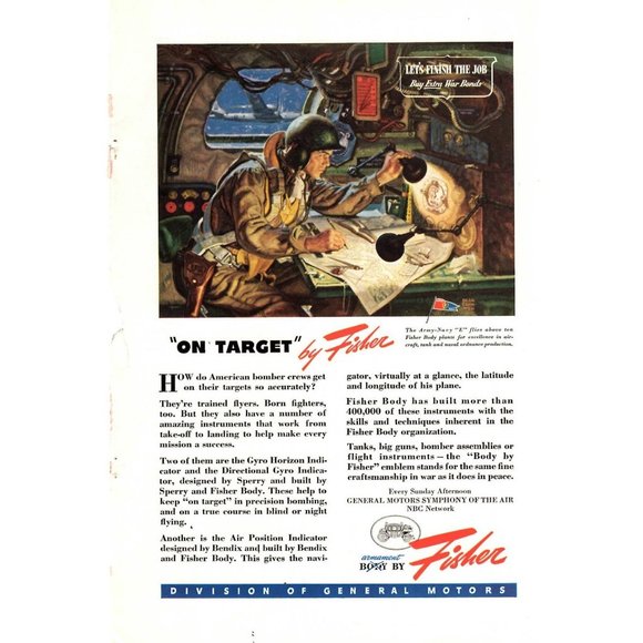 Buick | Wall Decor | Wwii 945 Buick Powers The Liberator Airplane ...